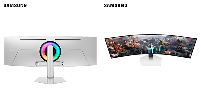 Samsung G93SC Curved OLED Gaming Monitor បំពាក់អេក្រង់កោង OLED 240Hz ...