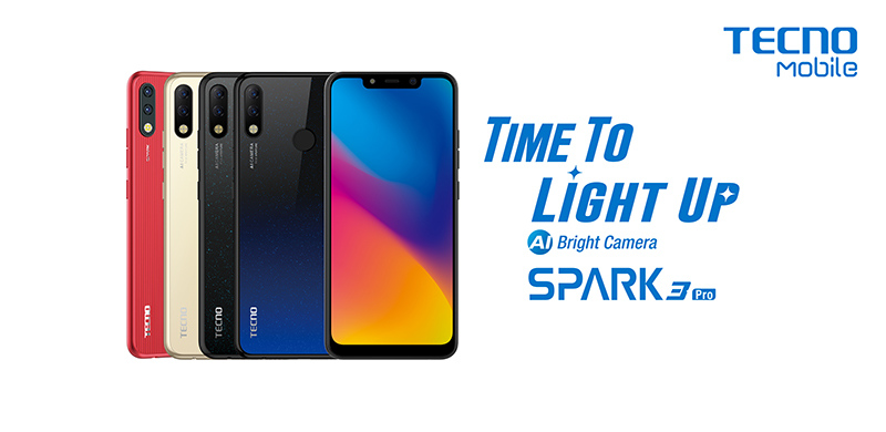 SPARK 3 PRO បង្ហាញវត្តមានជាមួយនឹងពណ៍ក្រហម និងខ្មៅបែកខៀវ ពិតជាស្រស់ស្អាត ...