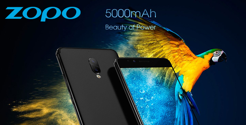 ZOPO P5000 និង Z5000 ស្មាតហ្វូនស៊េរីថ្មី បំពាក់នូវប្រព័ន្ធកាមេរ៉ាភ្លោះ អេក្រង់ពេញ 18:9 Aspect ...